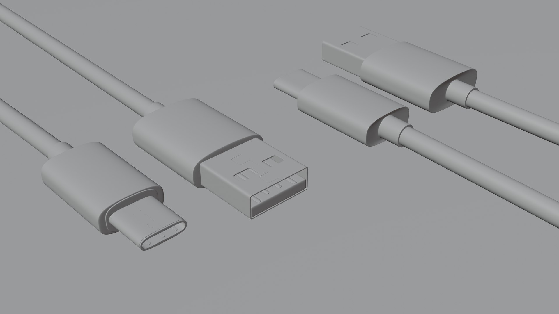 USB Type C 3D - TurboSquid 1716812