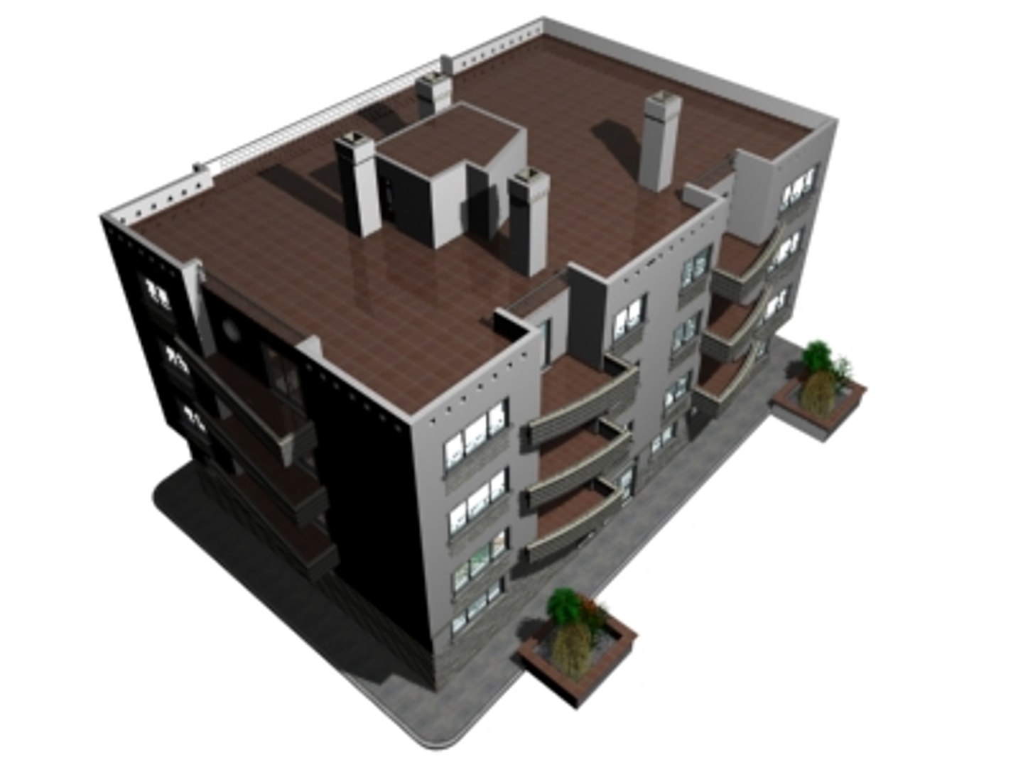 3d Apartments Model