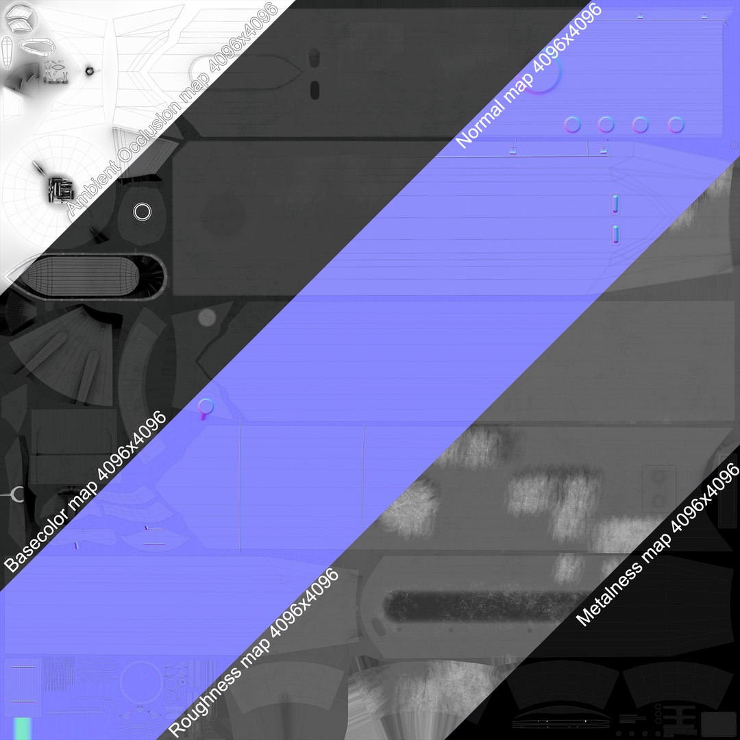 3D model Boeing HII Orca XLUUV Submersible - TurboSquid 1990058