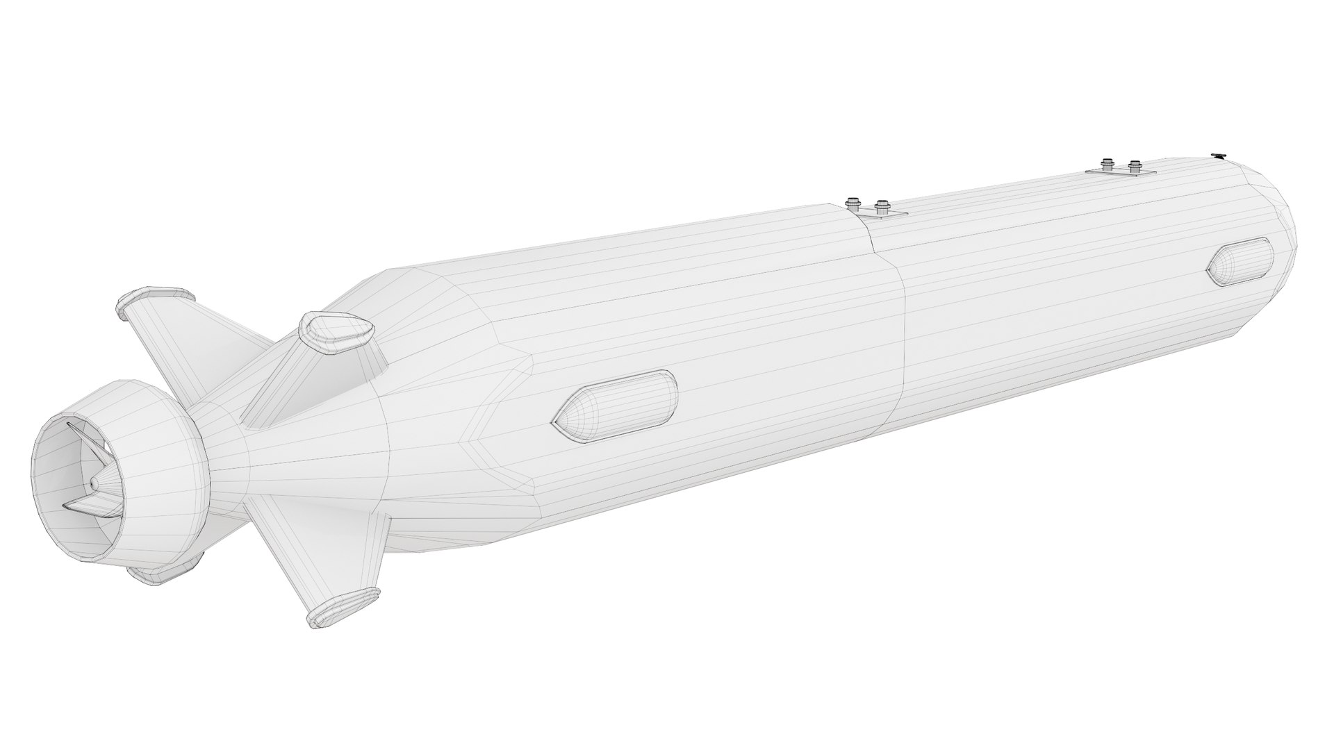 3D Model Boeing HII Orca XLUUV Submersible - TurboSquid 1990058