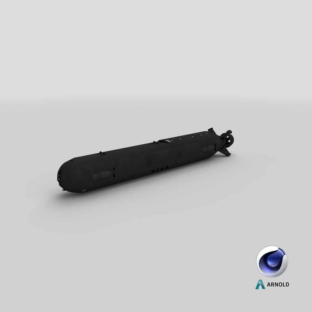3D model Boeing HII Orca XLUUV Submersible - TurboSquid 1990058