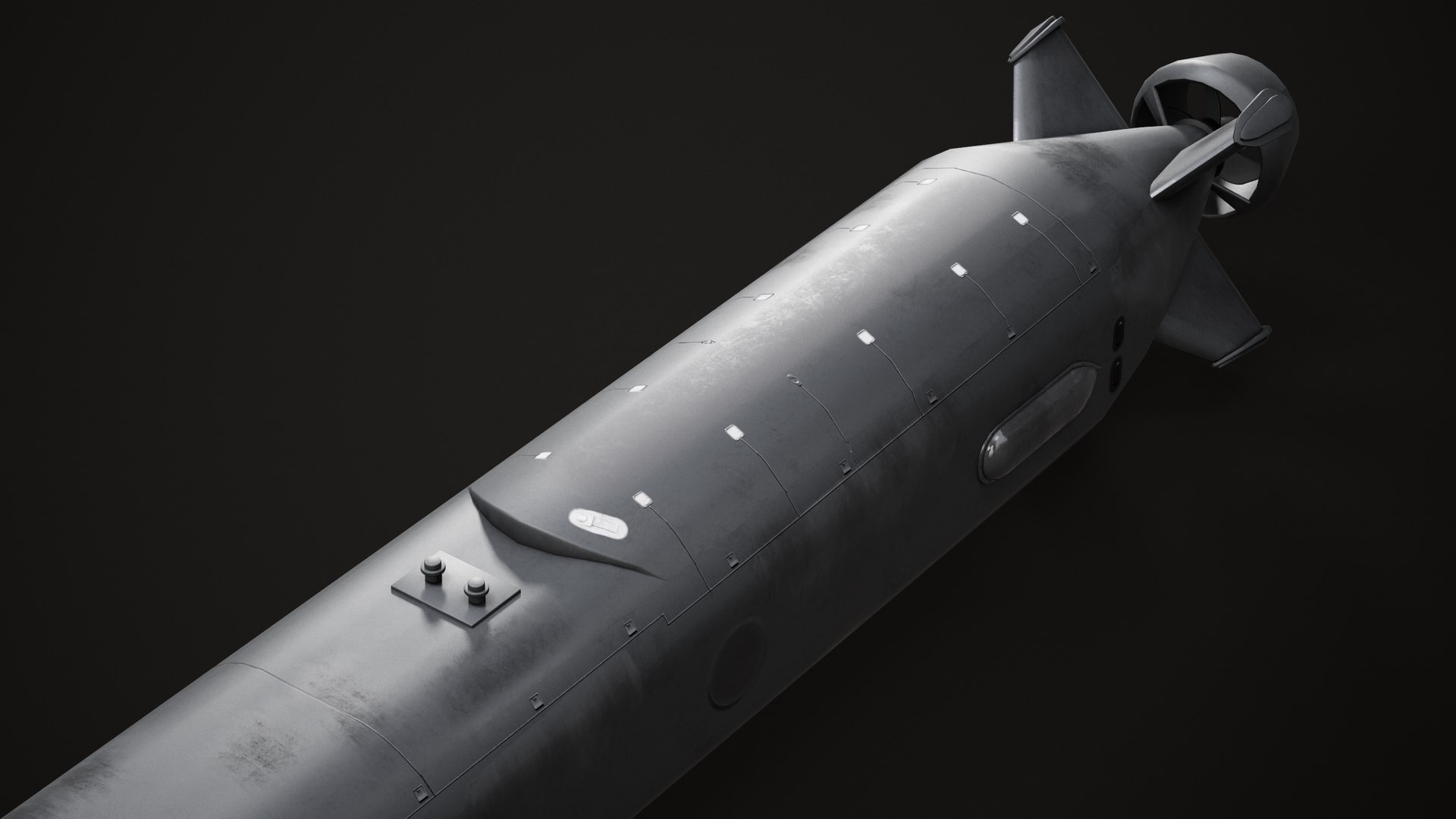 3D Model Boeing HII Orca XLUUV Submersible - TurboSquid 1990058