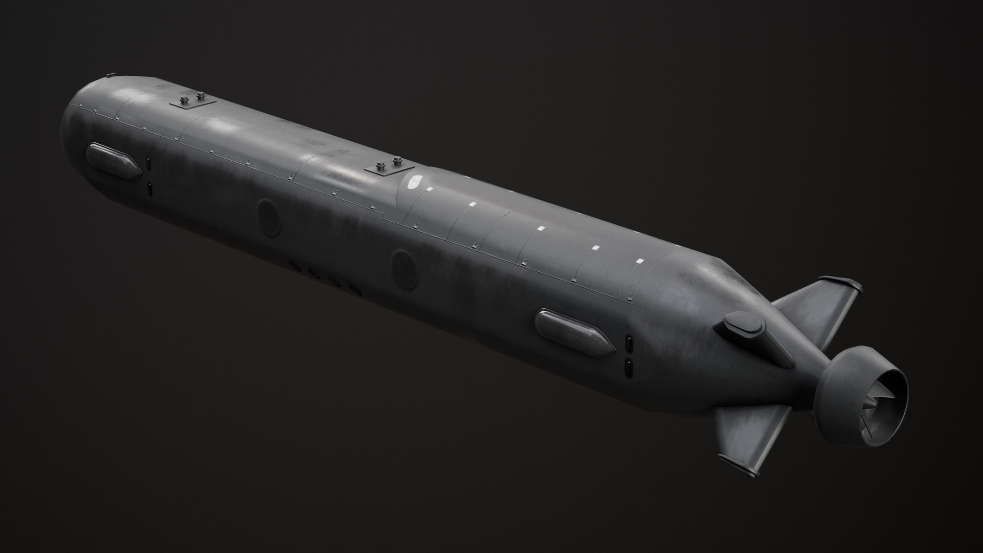 3D Model Boeing HII Orca XLUUV Submersible - TurboSquid 1990058