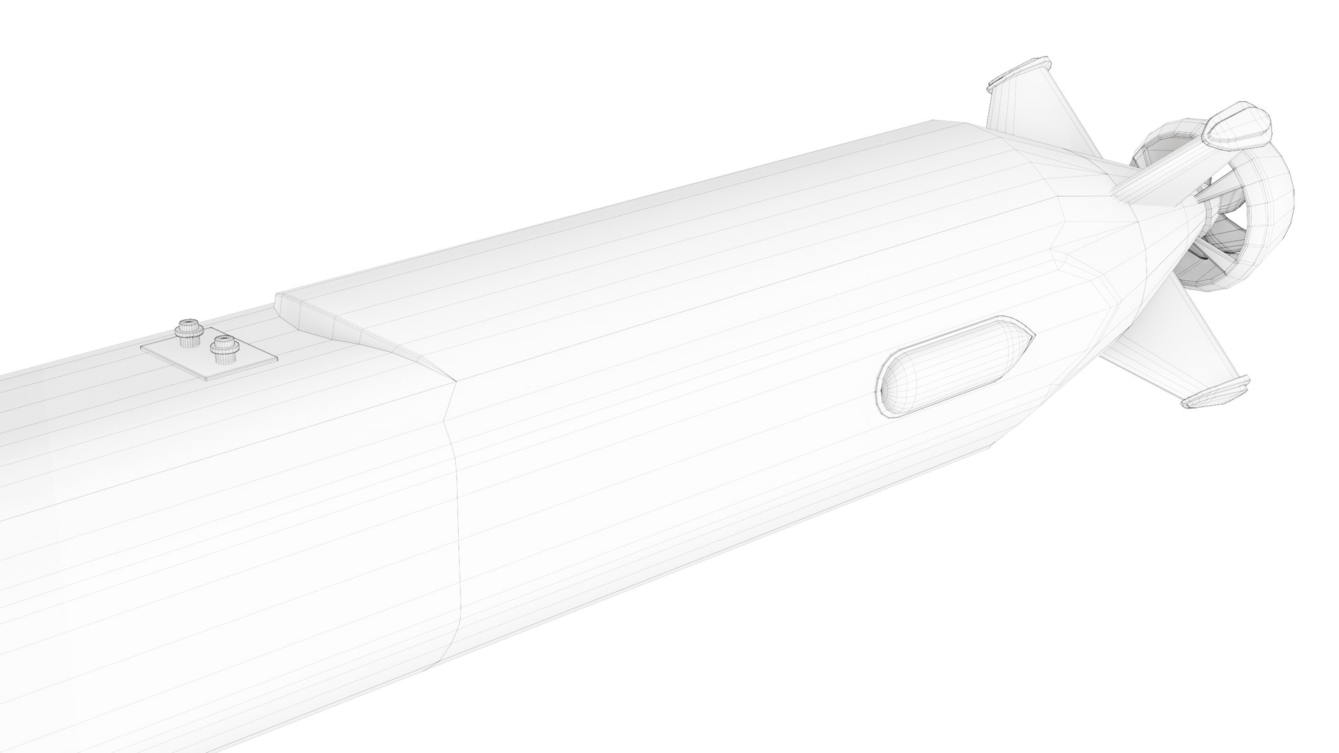 3D Model Boeing HII Orca XLUUV Submersible - TurboSquid 1990058