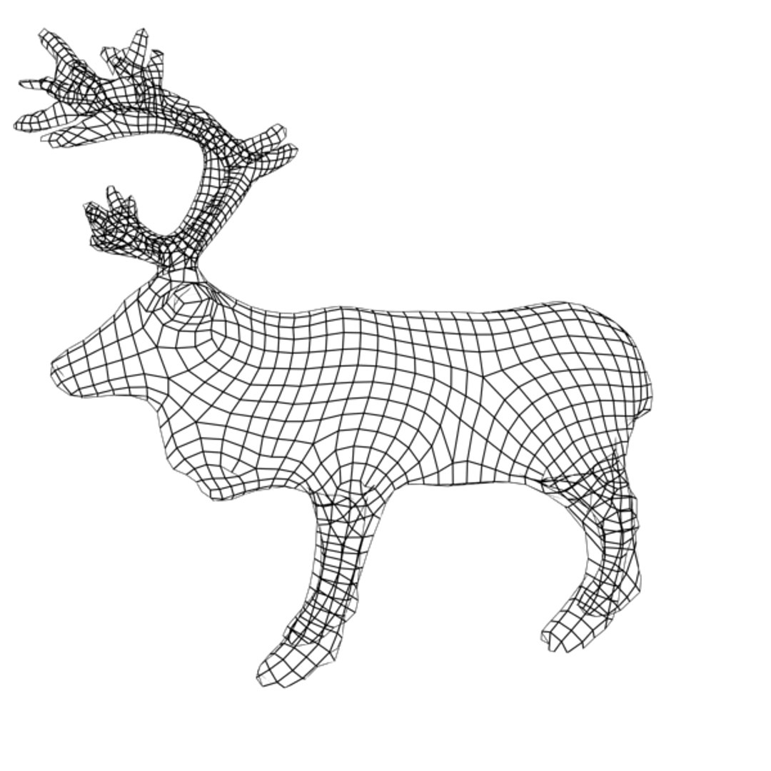 Free Caribou 3d Model