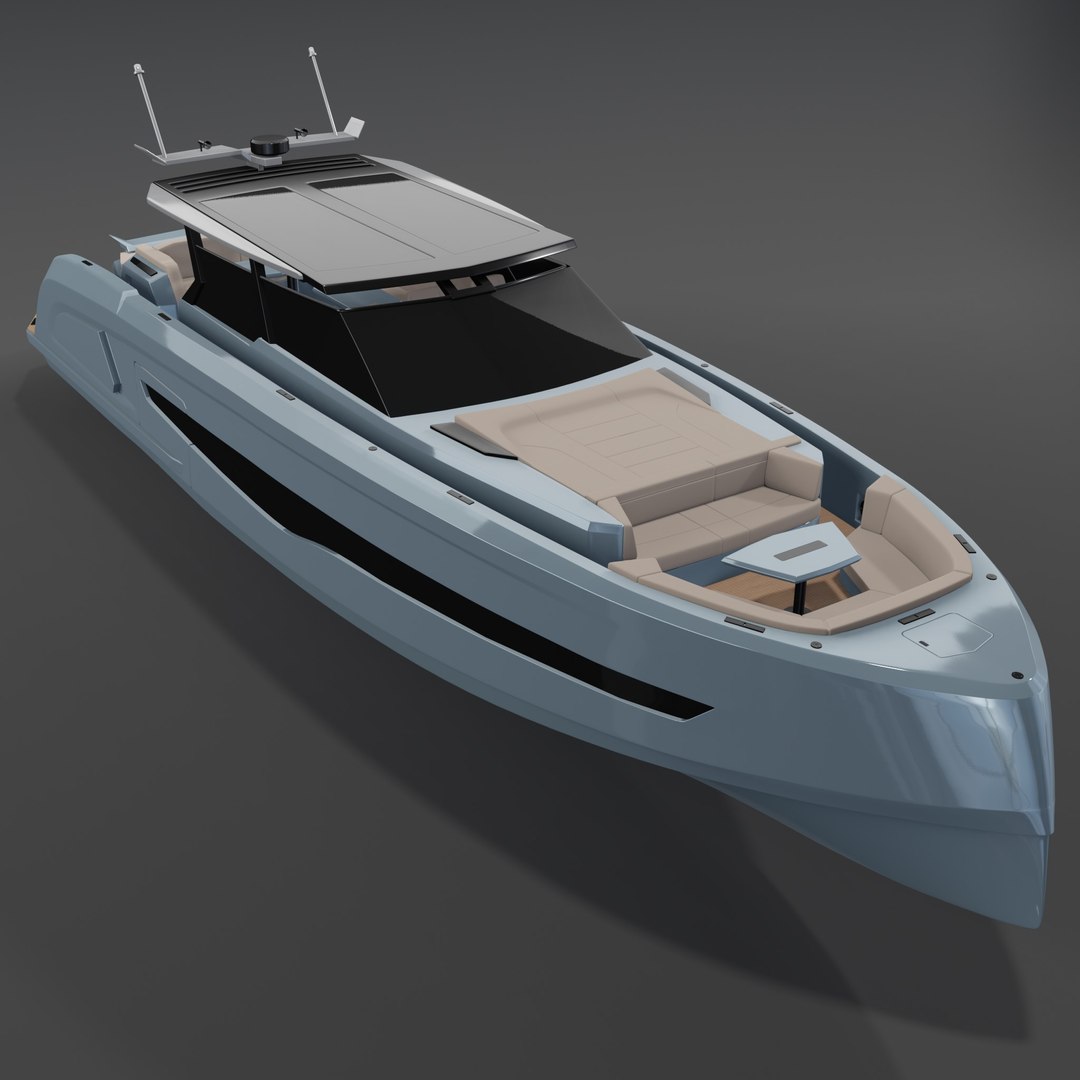 Vanquish VQ70 Luxury Motor Yacht 3D 3D Model - TurboSquid 2401204