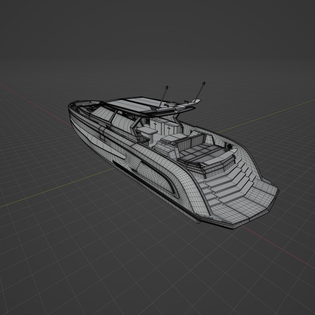 Vanquish VQ70 Luxury Motor Yacht 3D 3D Model - TurboSquid 2401204