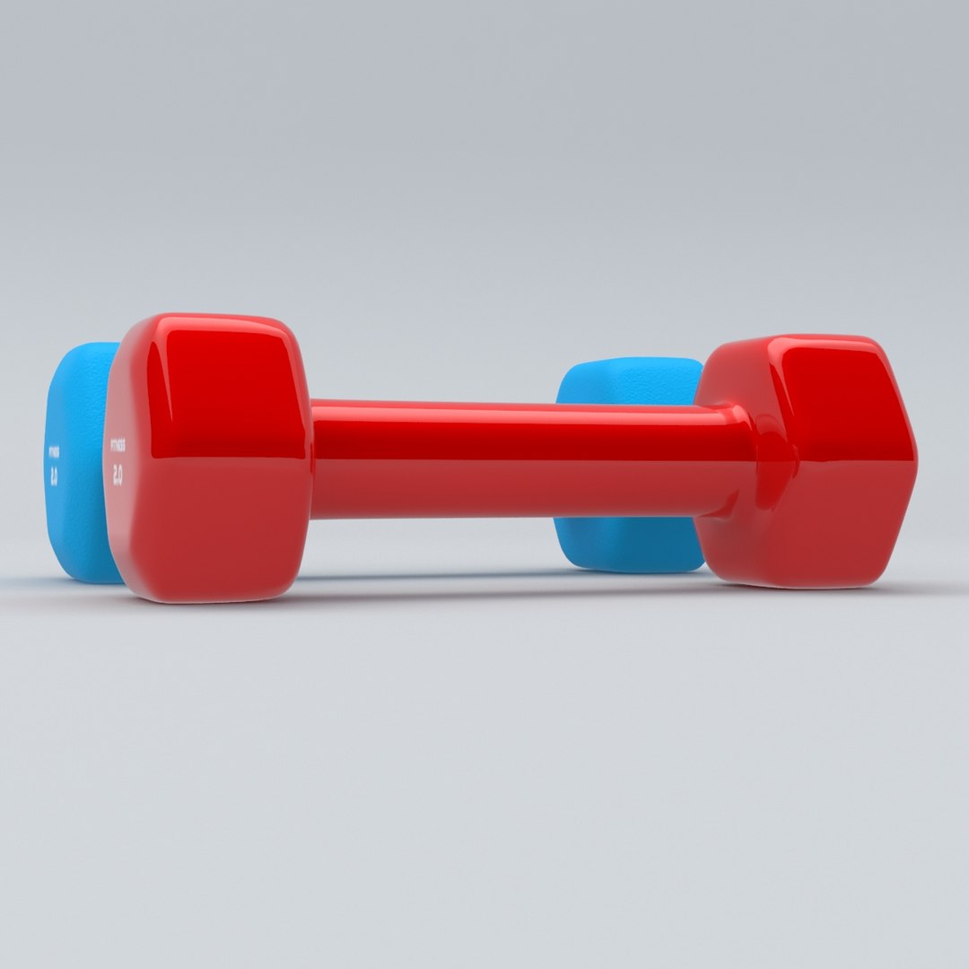 Fitness Dumbbell Model | 1142840 | TurboSquid