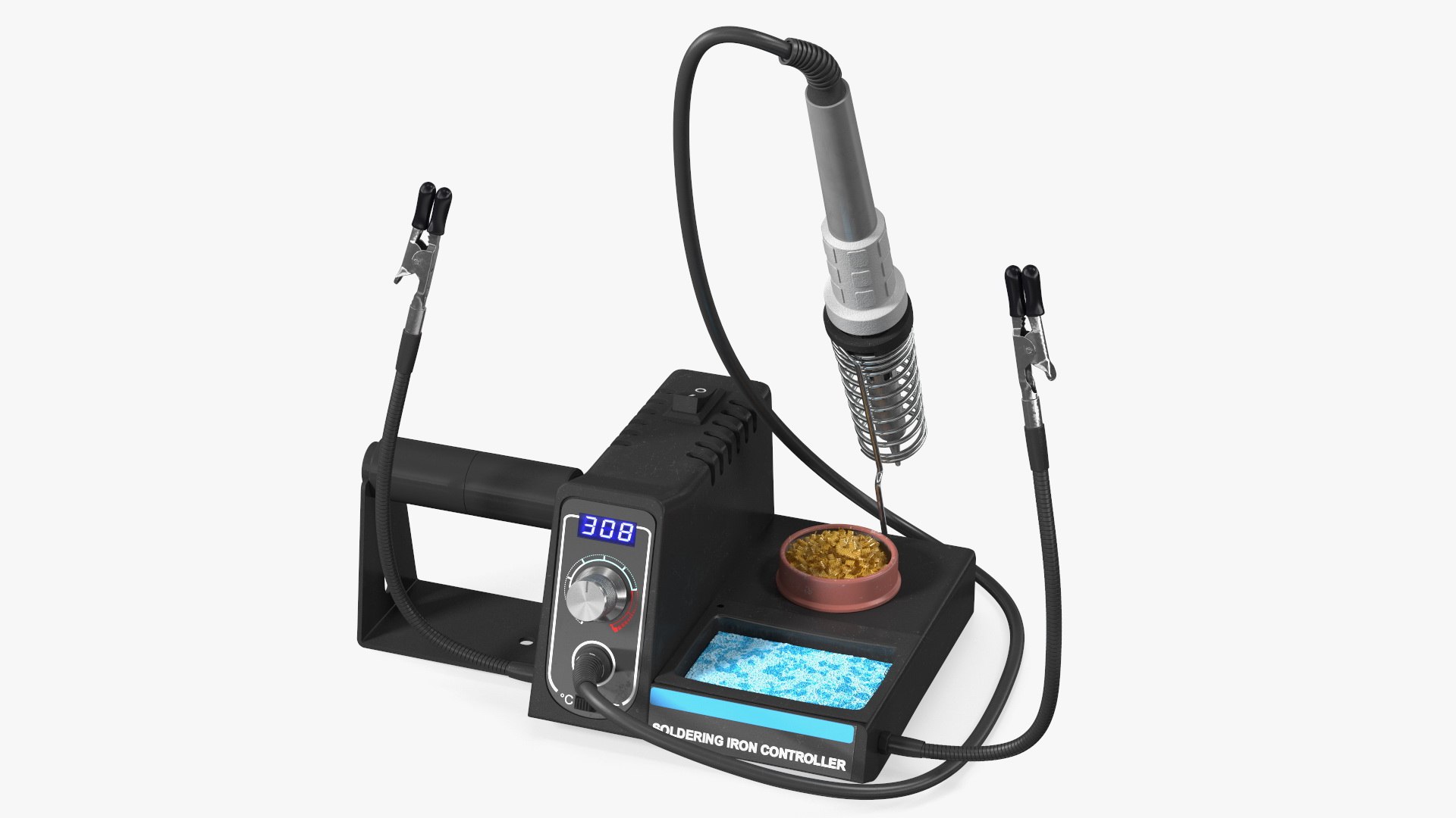 3D Digital Soldering Iron Station Set - TurboSquid 1722126