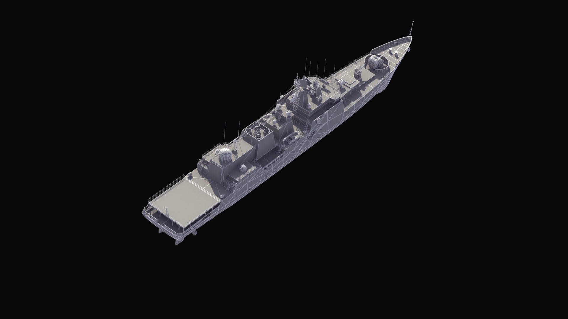 Ins talwar class frigate 3D model - TurboSquid 1511744