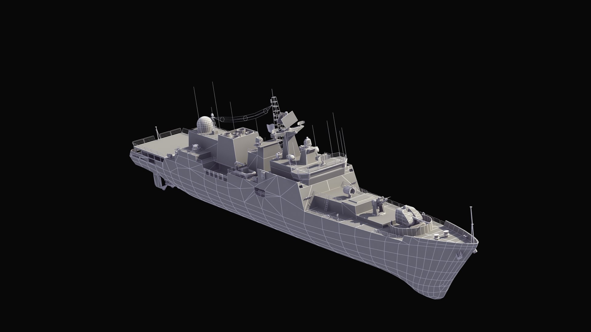 Ins talwar class frigate 3D model - TurboSquid 1511744