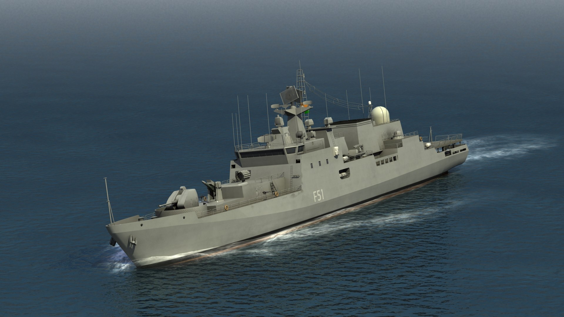 Ins talwar class frigate 3D model - TurboSquid 1511744