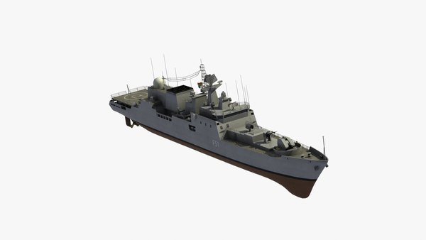 Ins talwar class frigate 3D model - TurboSquid 1511744