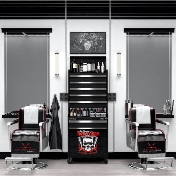 Free 3D Barber-Shop Models | TurboSquid