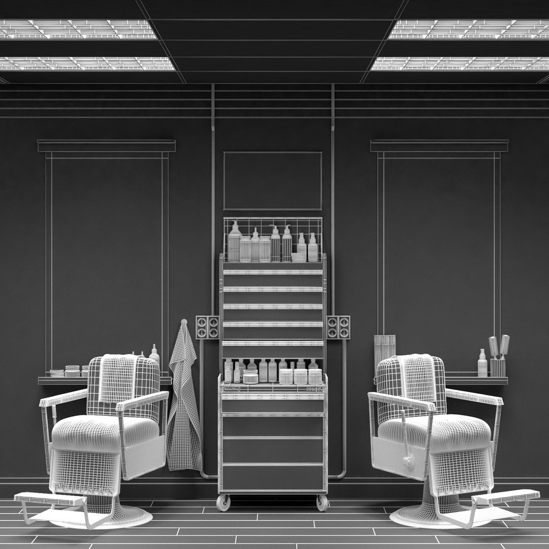 Baber Shop 5 3D - TurboSquid 1880326