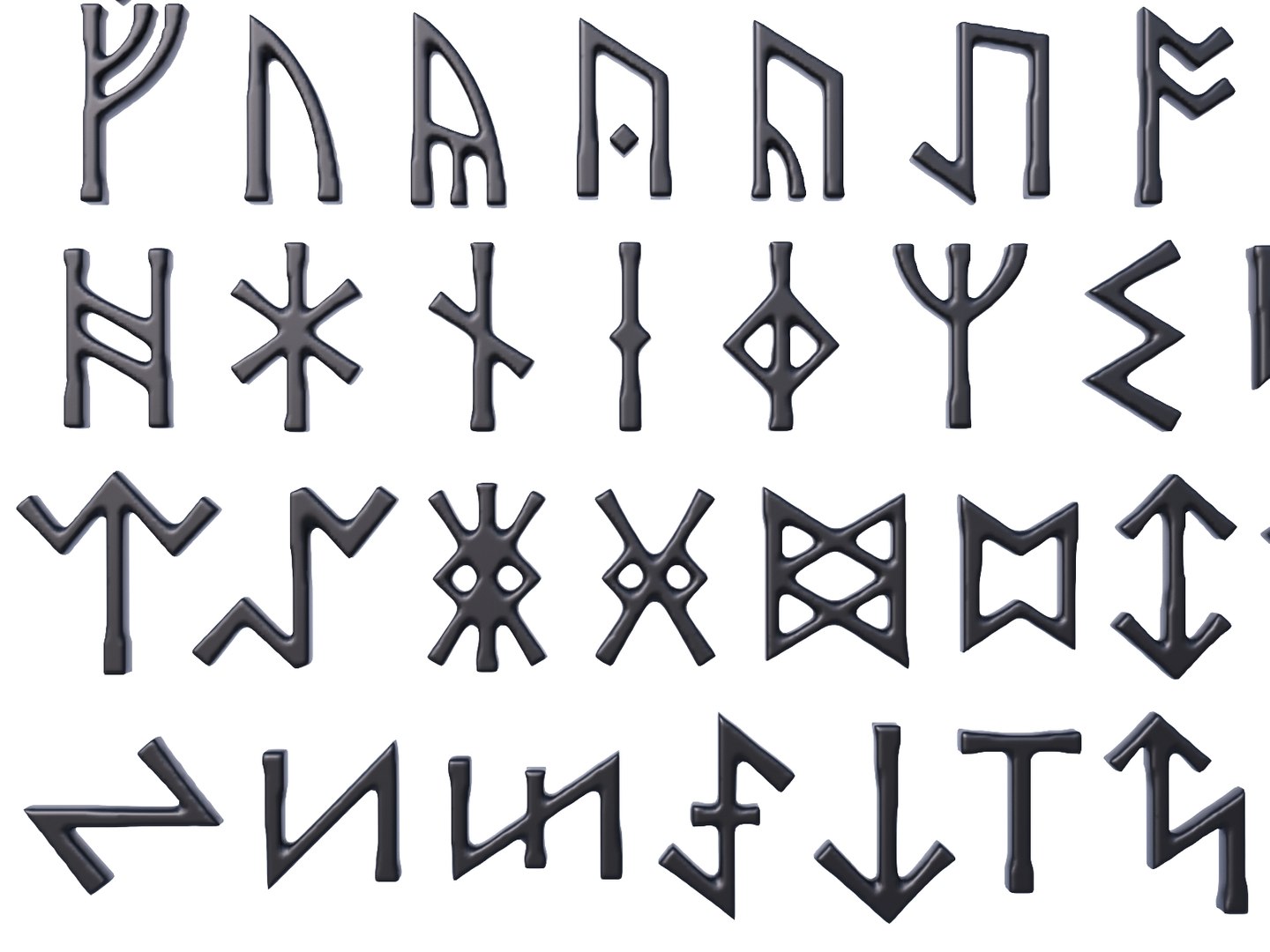 3D Model Rune - TurboSquid 1366116