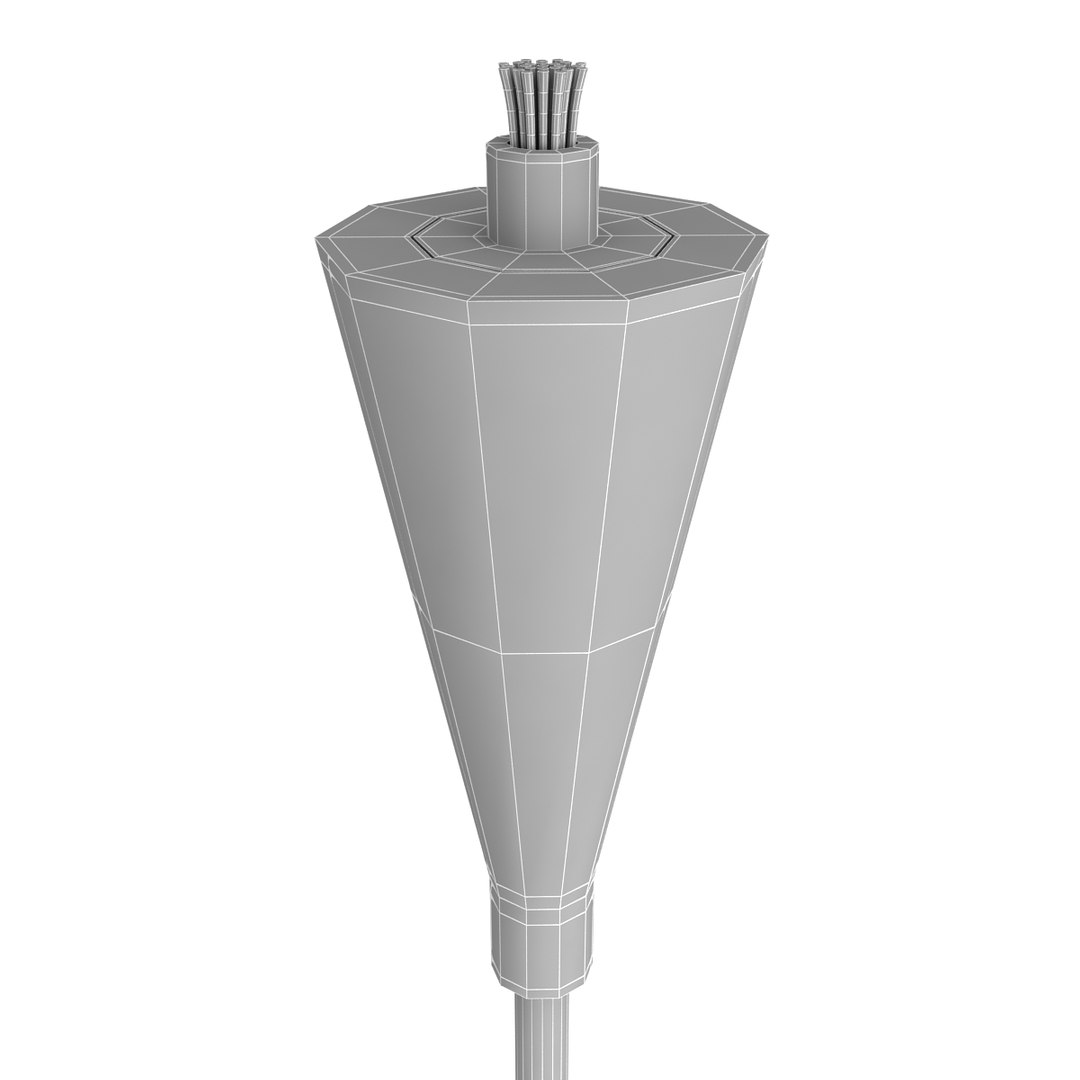 Torch Lamp Lighting 3d Obj