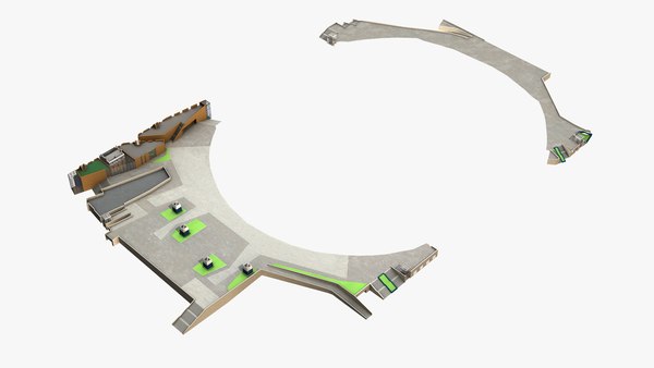 Tottenham Hotspurs Experience Buildings and Terraces 3D model ...