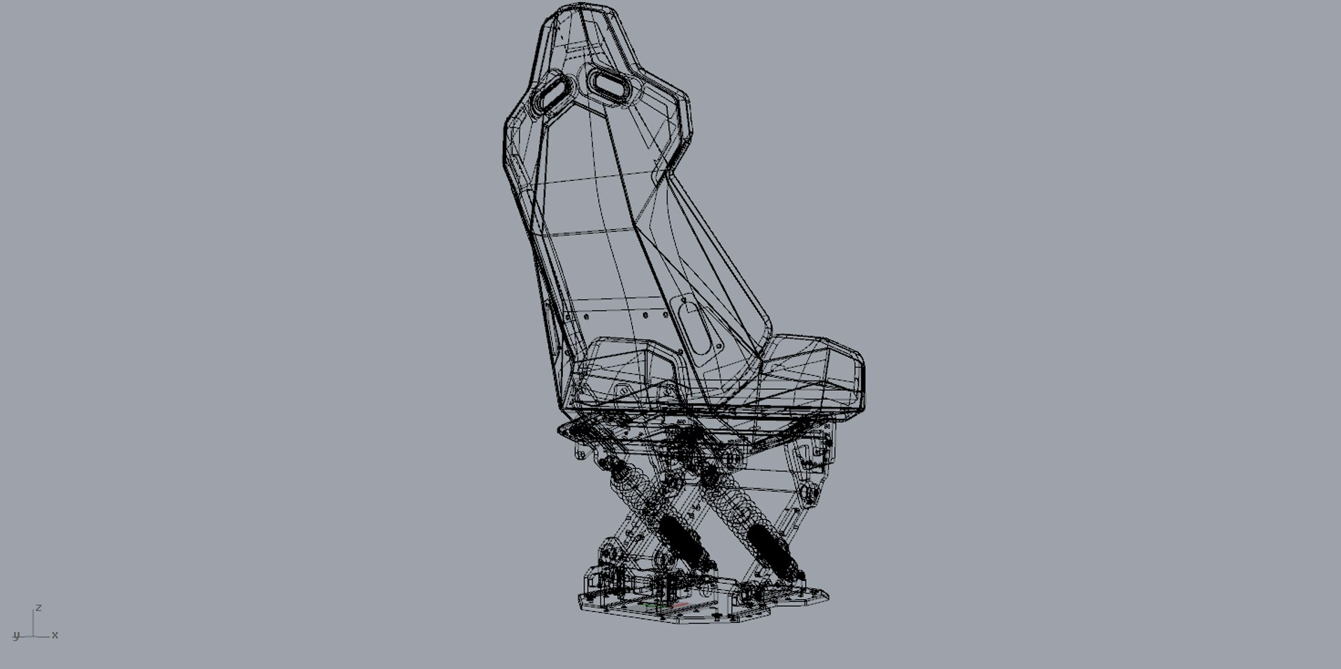 3D Seat Model - TurboSquid 1677228