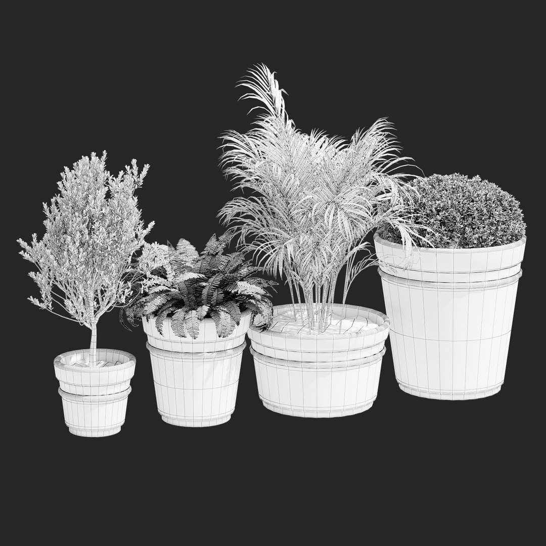 3D Reale Planter Model - TurboSquid 1806720