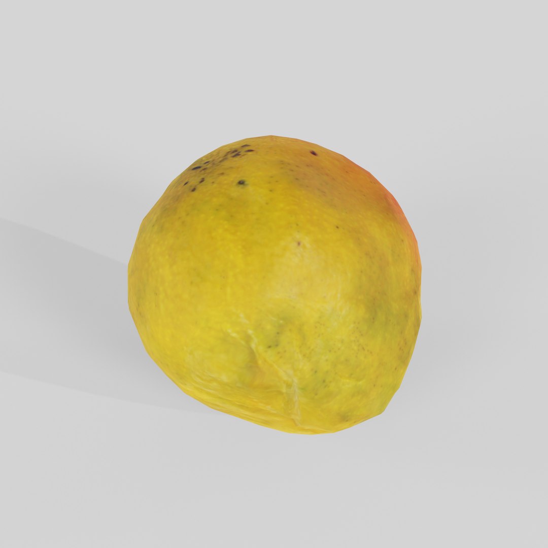 Rotten Mango 3D Model - TurboSquid 1844477