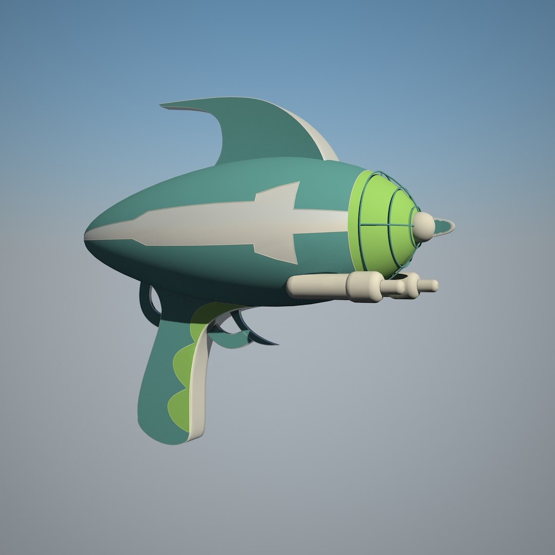 Gun Raygun 3D Model - TurboSquid 1532414