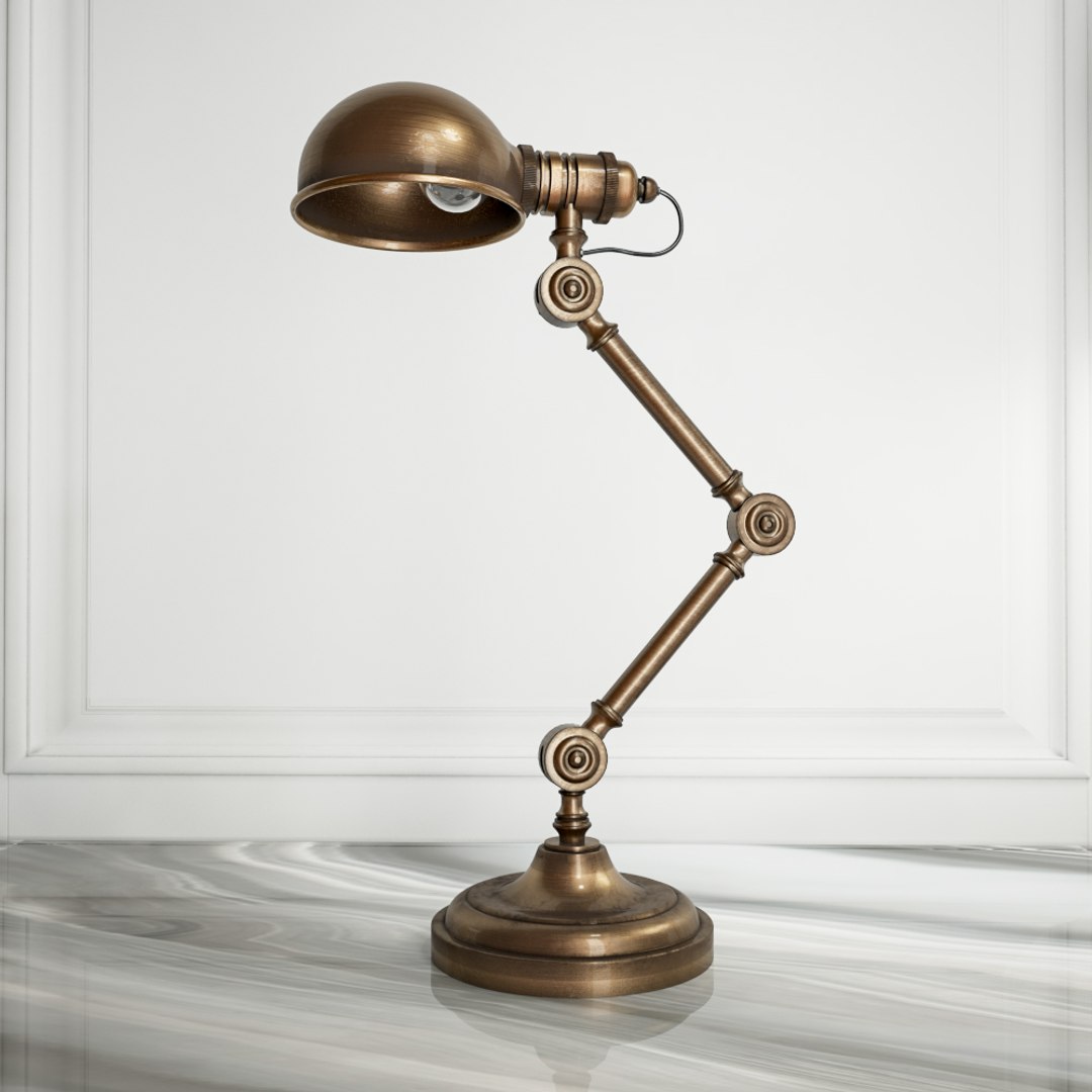 Concept Table Lamp 3d Model