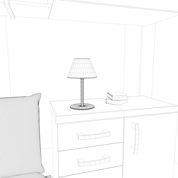 teen room teenage 3d model