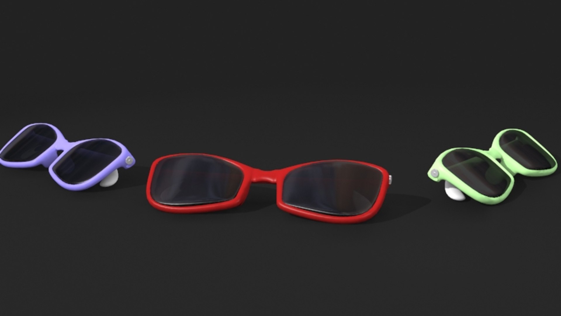 Sun glasses 3D model - TurboSquid 1753951