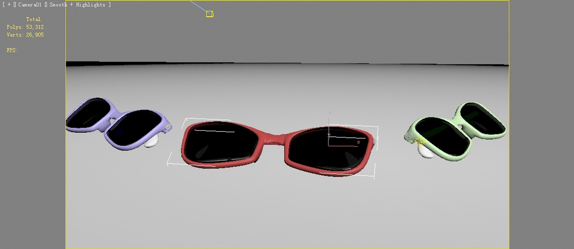 Sun glasses 3D model - TurboSquid 1753951