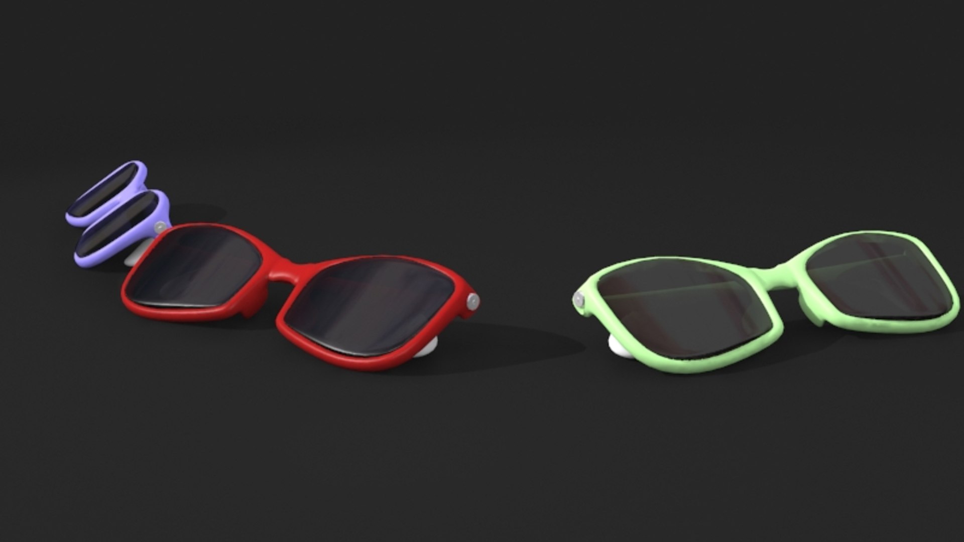 Sun glasses 3D model - TurboSquid 1753951