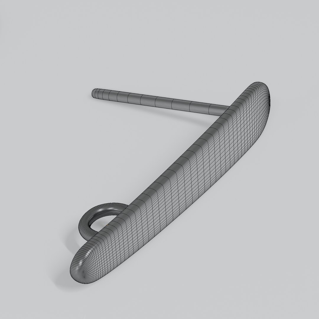 Earrings Hooks And Pins 3D Model - TurboSquid 2243807
