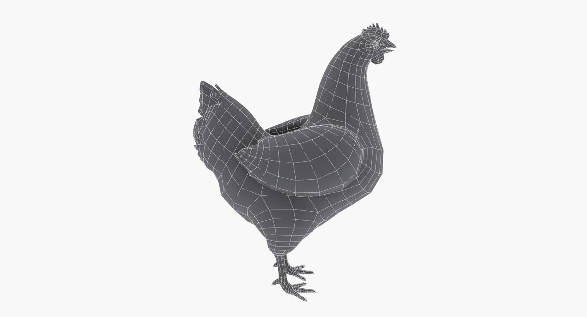 3d Chicken Model