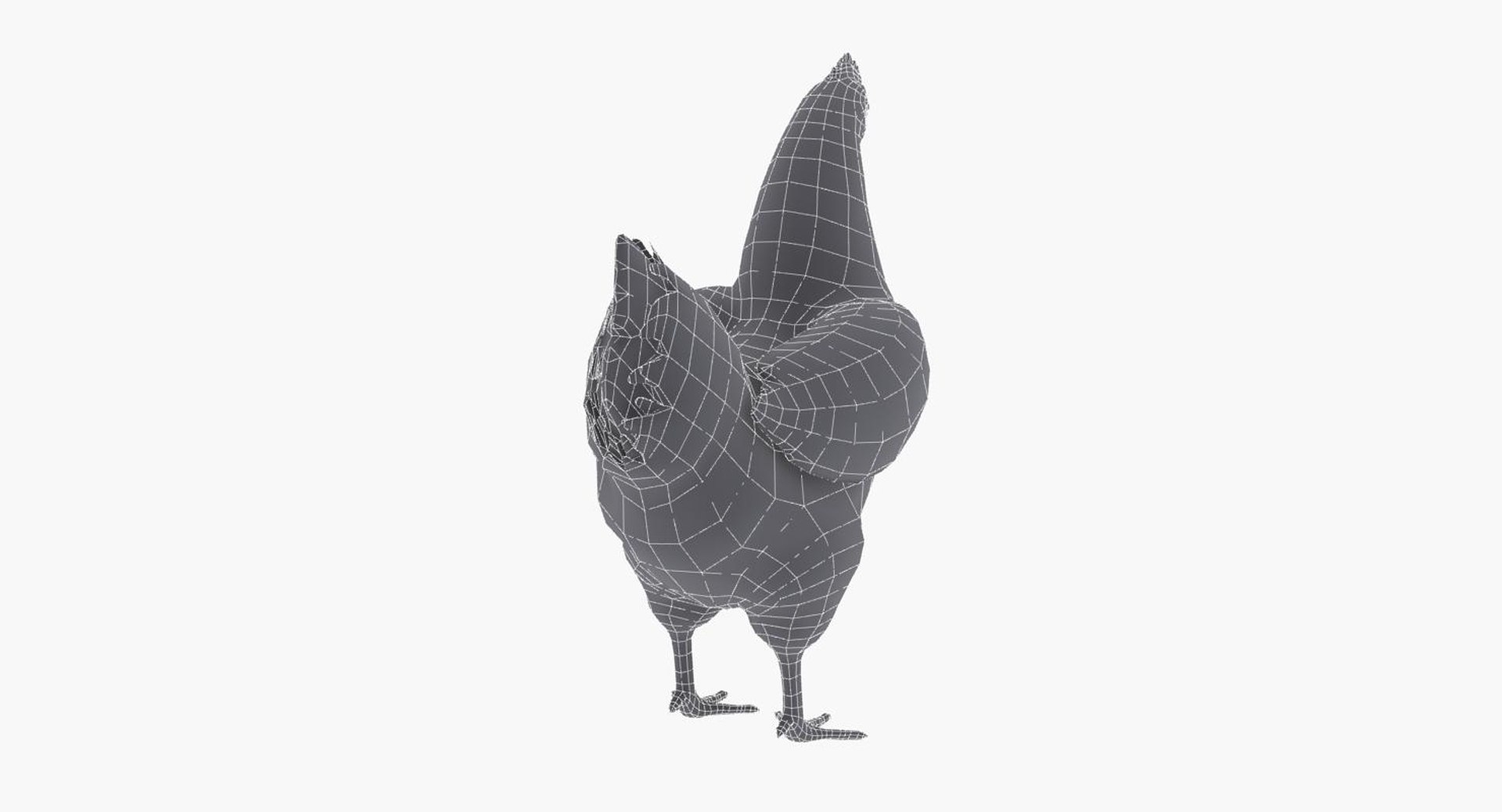 3d Chicken Model