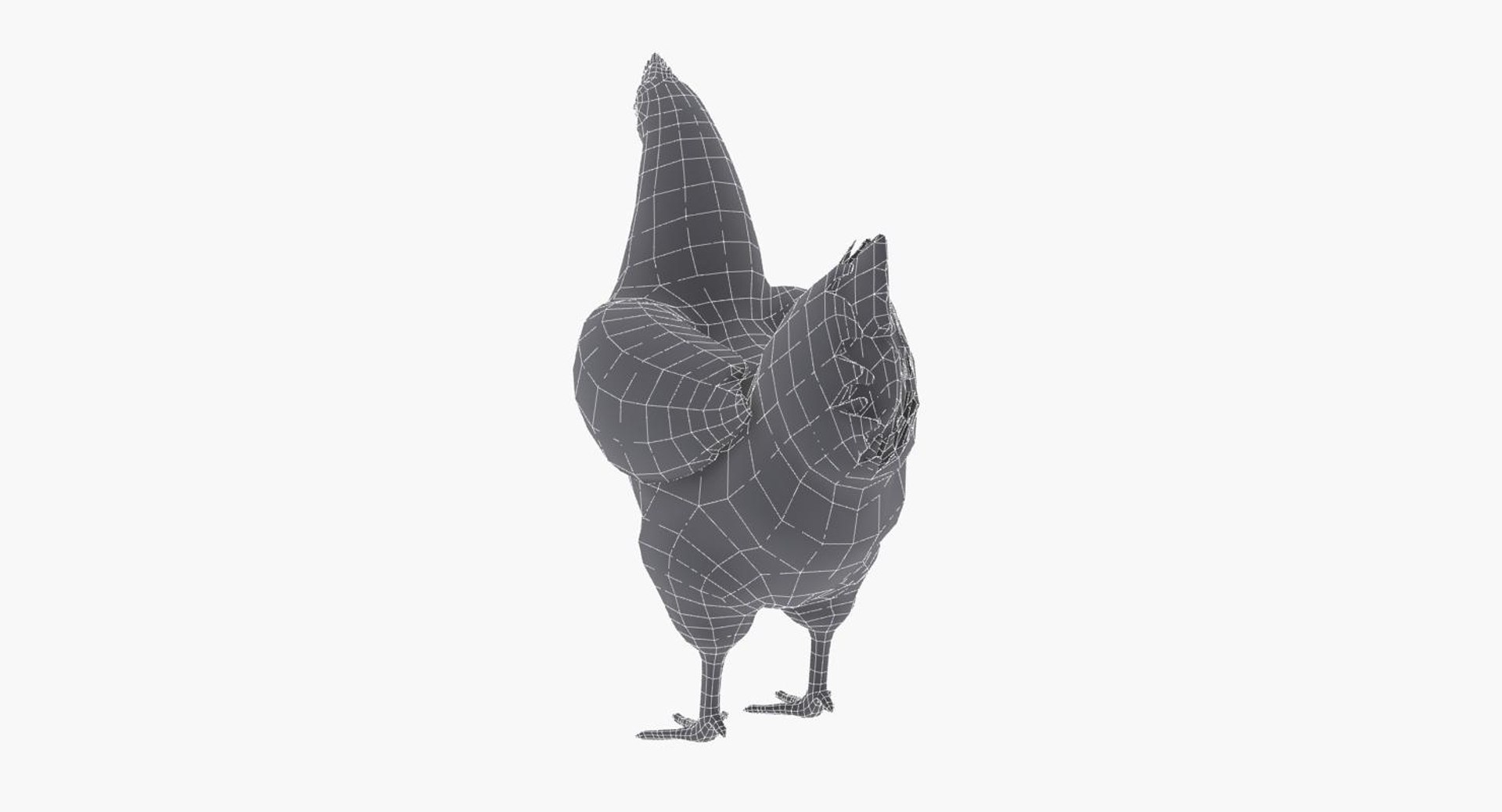 3d Chicken Model