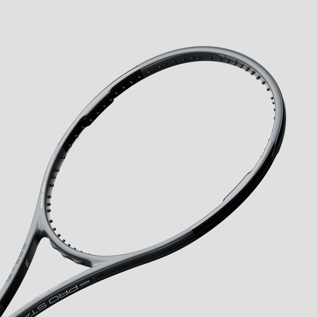 Wilson Pro Staff RF97 Autograph Black model - TurboSquid 2176357