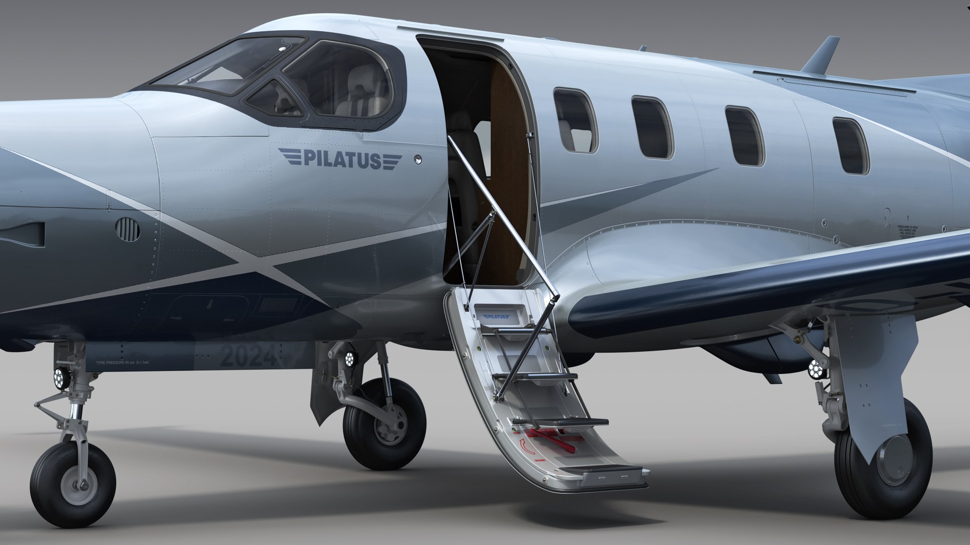 Pilatus PC-12 NGX Private Airplane 3D Model - TurboSquid 2277048
