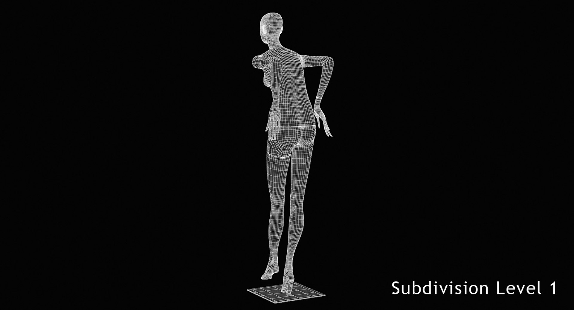 Bonaveri Mannequin Aloof Pose 3ds