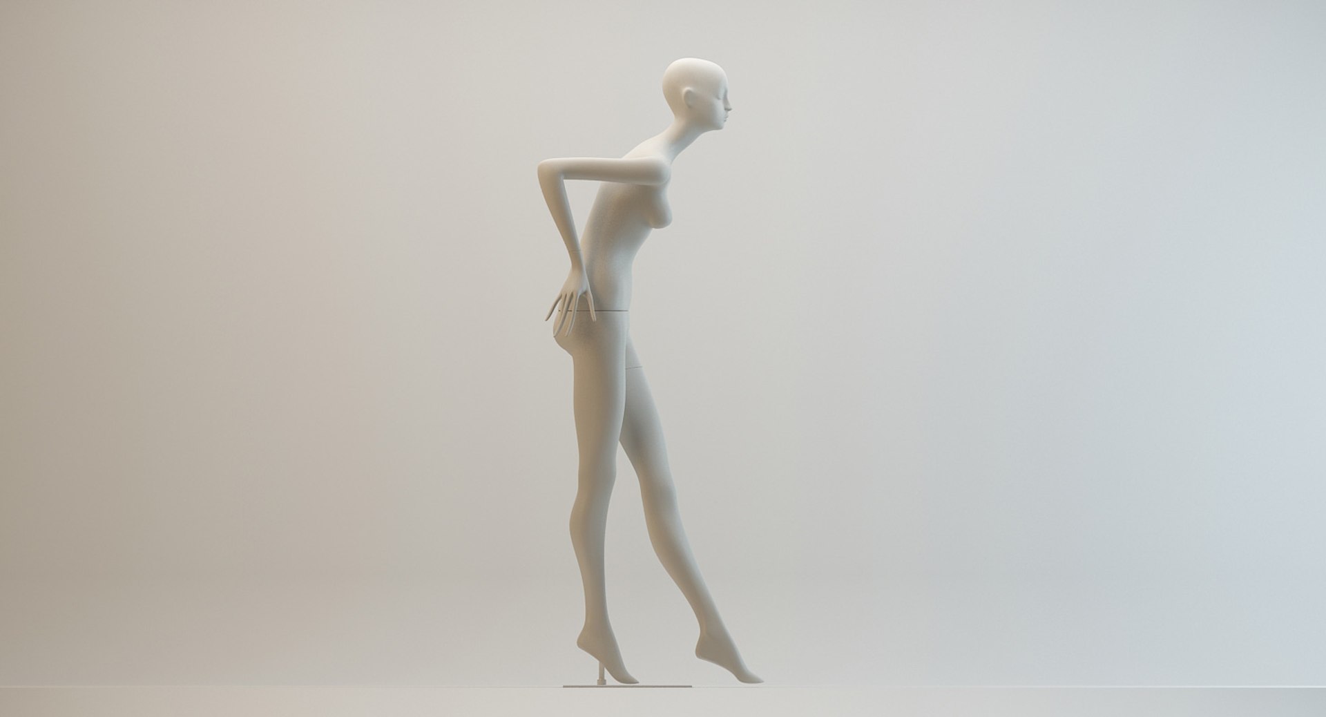 Bonaveri Mannequin Aloof Pose 3ds