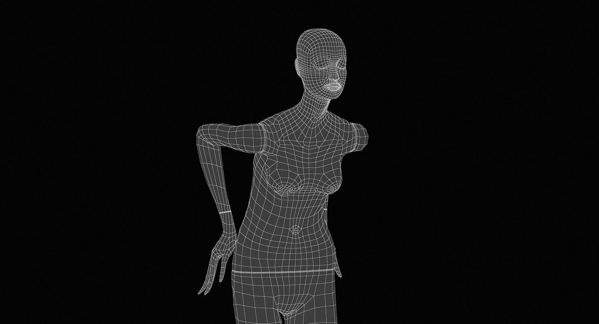 Bonaveri Mannequin Aloof Pose 3ds