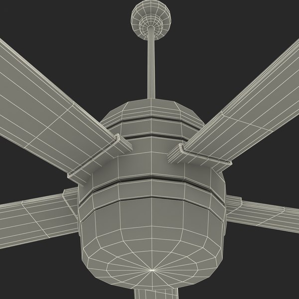 3d model ceiling fan v1