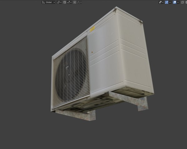 Air conditioner fan 3D model - TurboSquid 1678369