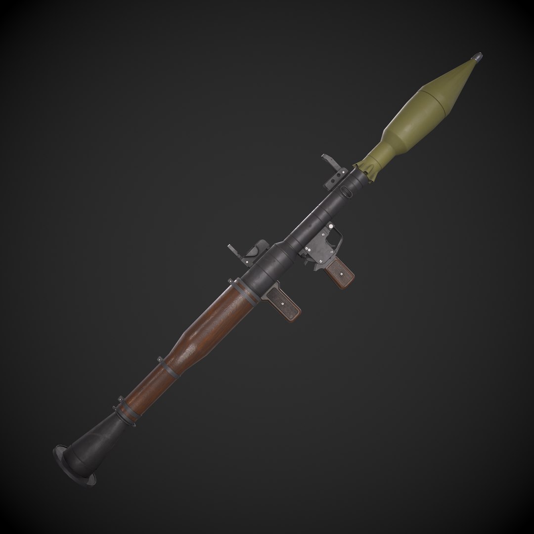 RPG-7 Grenade Launcher Model - TurboSquid 2150667