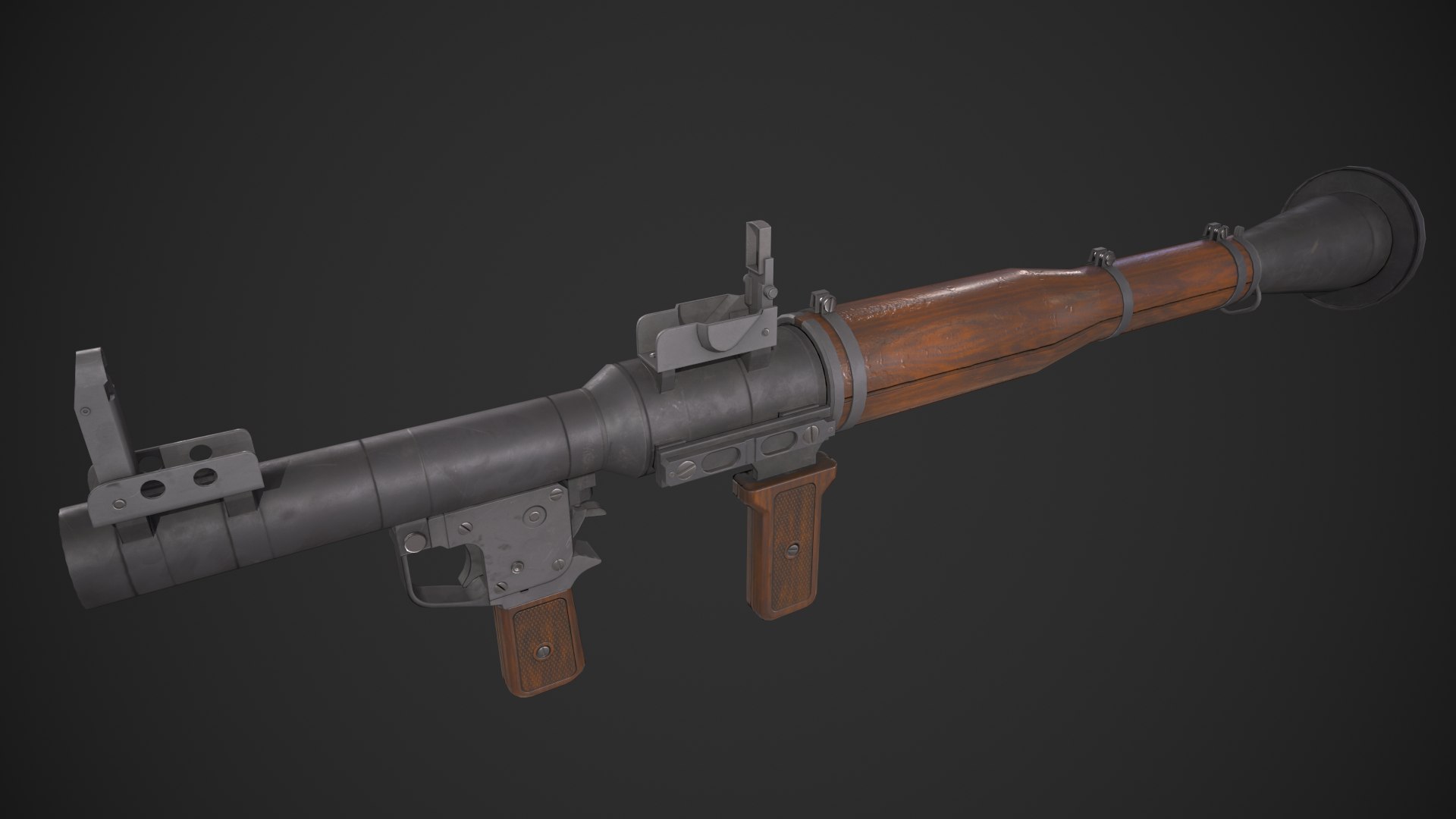 RPG-7 Grenade Launcher Model - TurboSquid 2150667