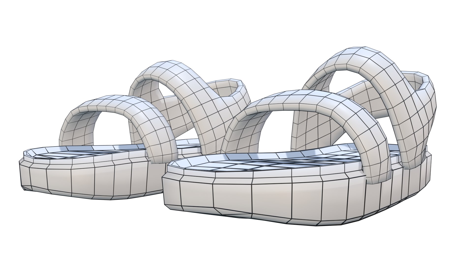 3D Slippers - TurboSquid 2377047