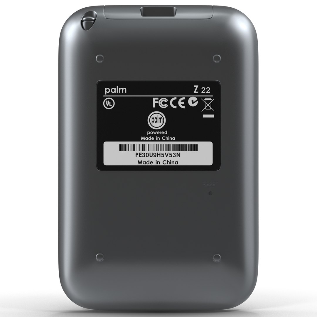 Pda Palm Z22 3d Model