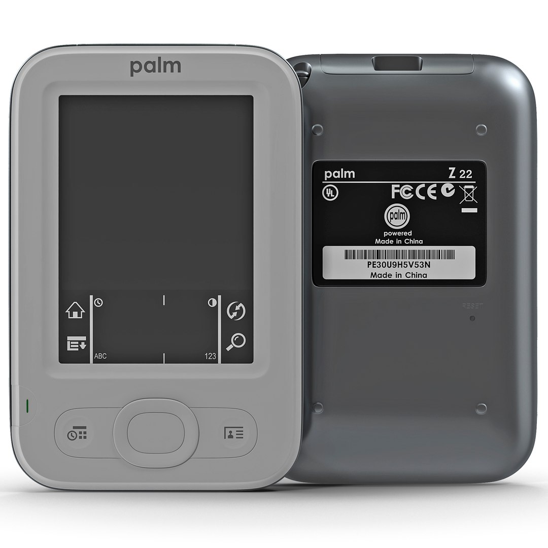 Pda Palm Z22 3d Model
