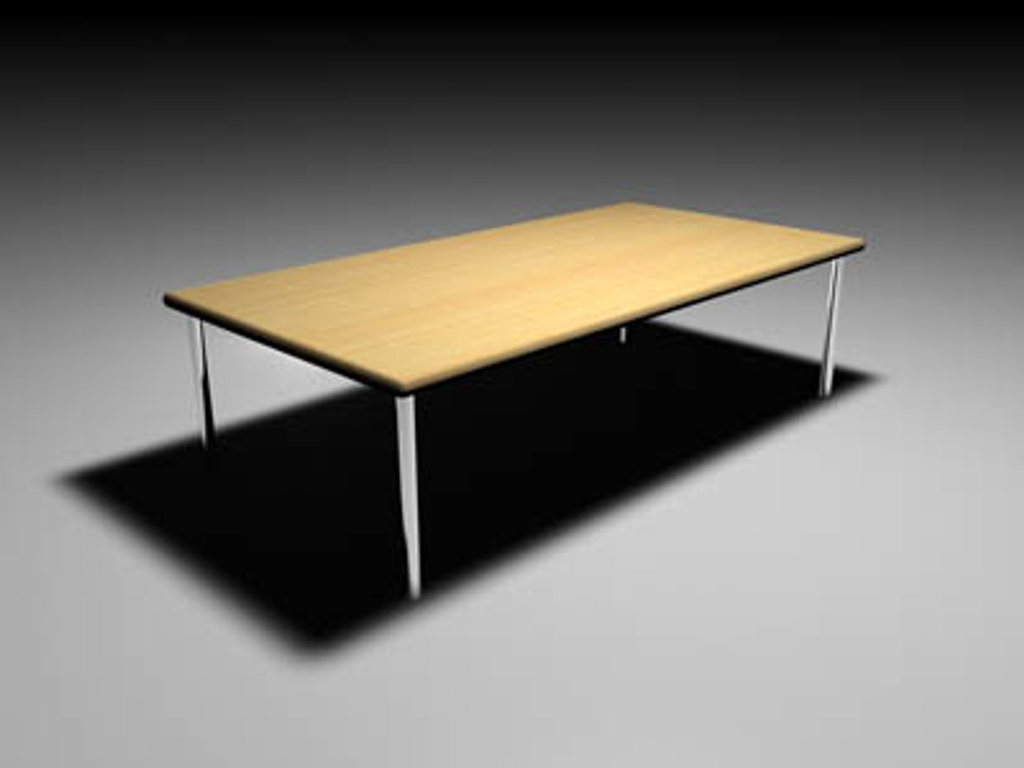 Modern Table C4d