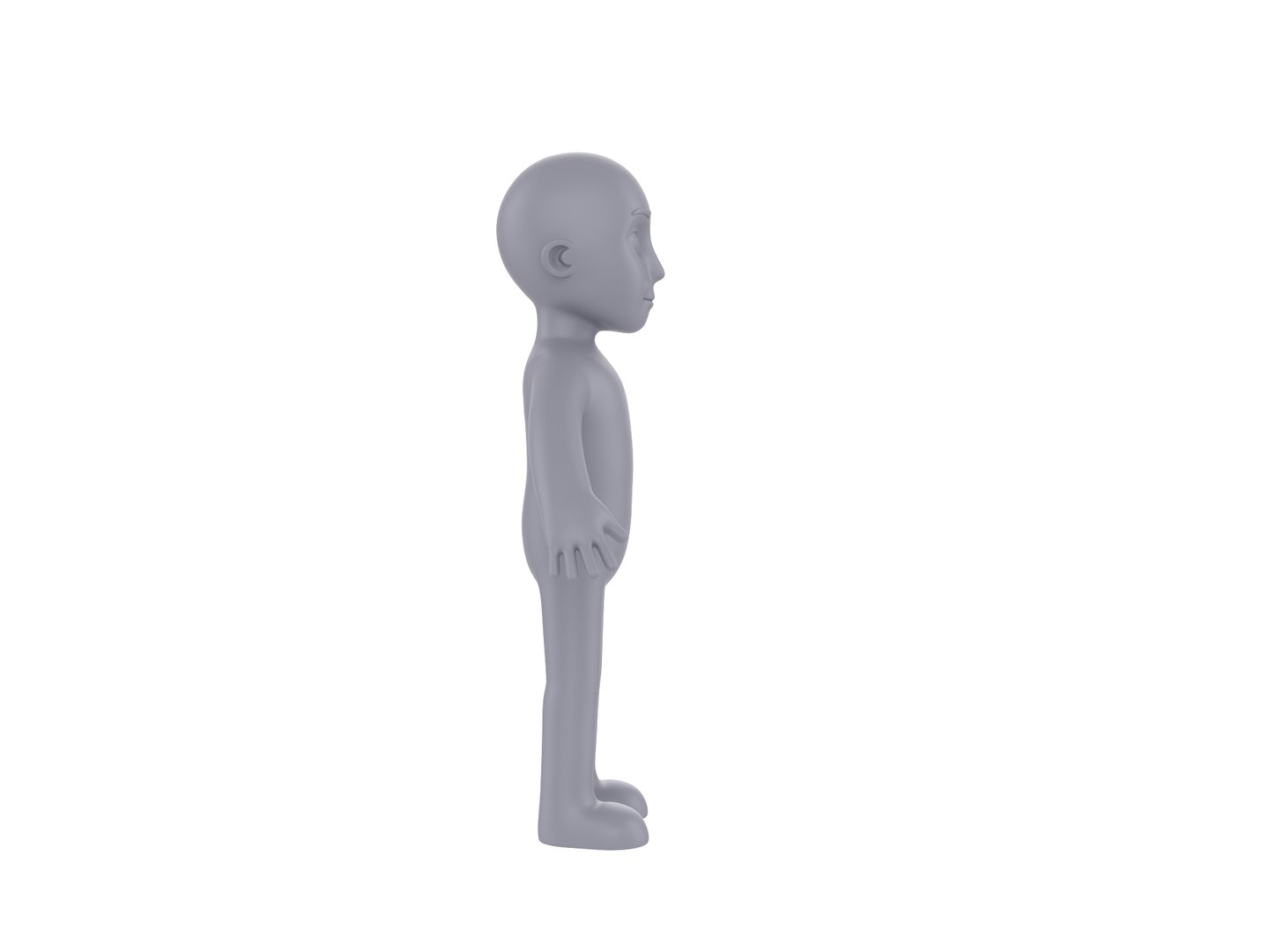 Character235 Boy Base Mesh model - TurboSquid 2042535