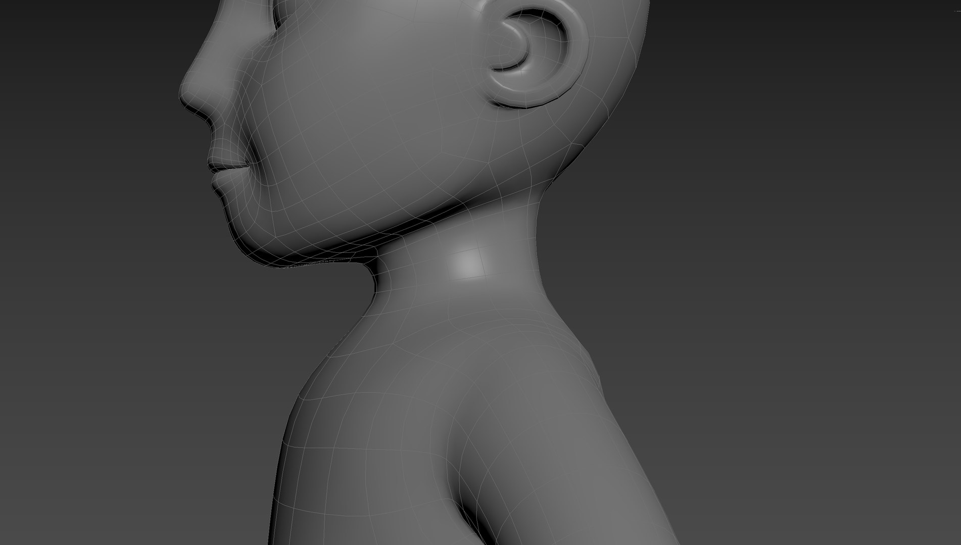 Character235 Boy Base Mesh model - TurboSquid 2042535